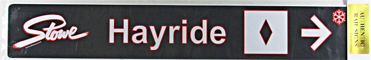 Hayride Trail Sign – Shaw's General Store